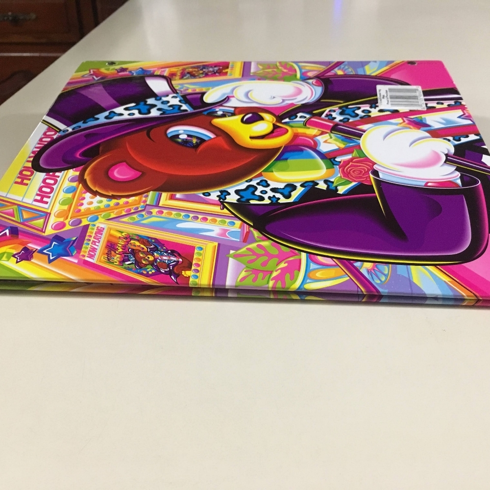 Lisa Frank Hollywood Bear Binder - Gem